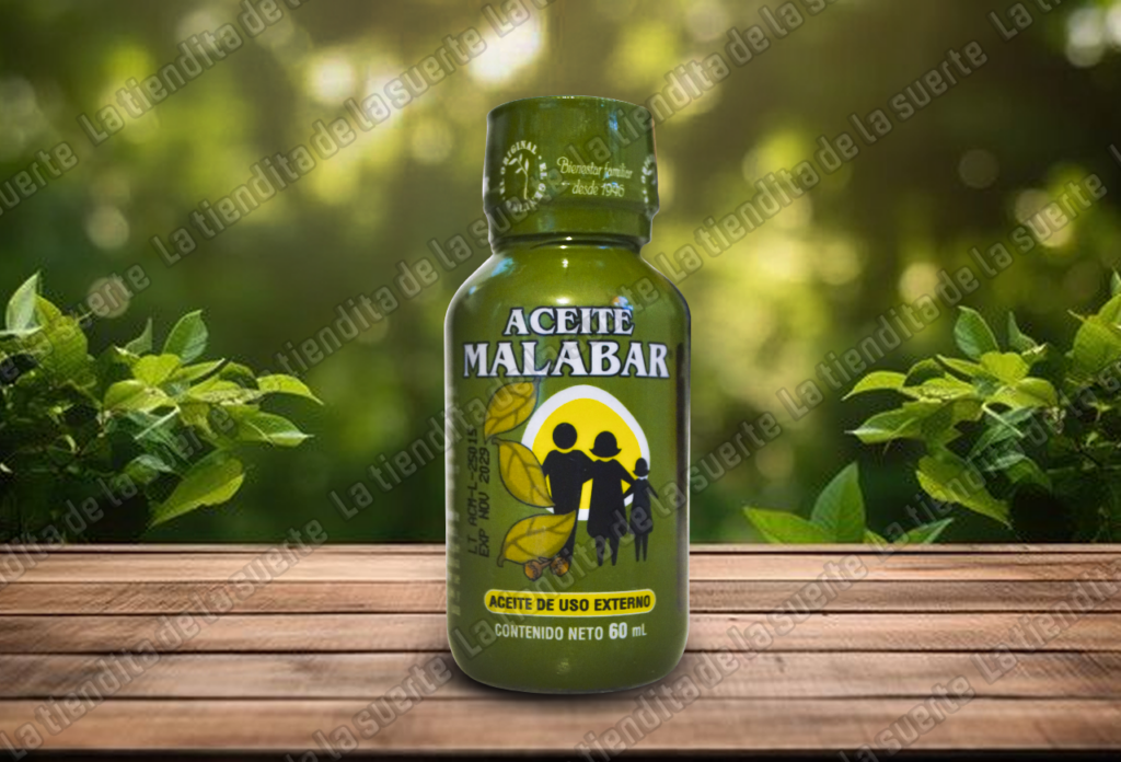 Aceite Malabar 60 ml | La Tiendita de la Suerte
