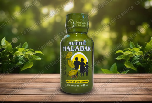 Aceite Malabar 60 ml | La Tiendita de la Suerte